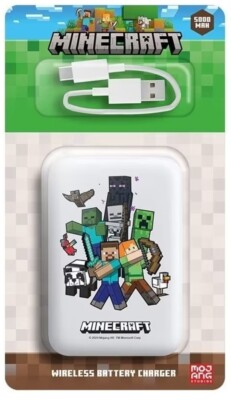 Minecraft Wireless Charger 5000mAh White Version | eBay