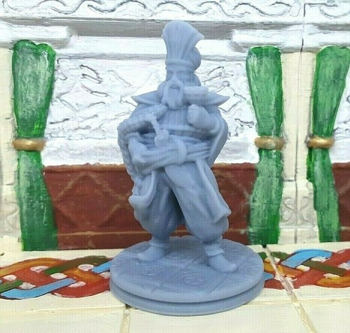 Human Sultan King Mini Miniature Figure 28-32MM D&D Gaming Resin 3D ...