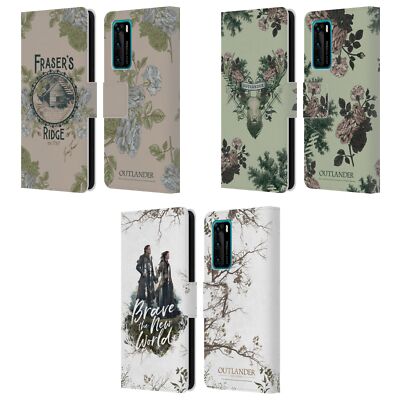 OFFICIAL OUTLANDER COMPOSED GRAPHICS LEATHER BOOK CASE FOR HUAWEI ...