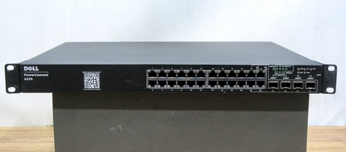 Dell PowerConnect 6224 24-Port Gigabit Switch w/Stacking Module | eBay
