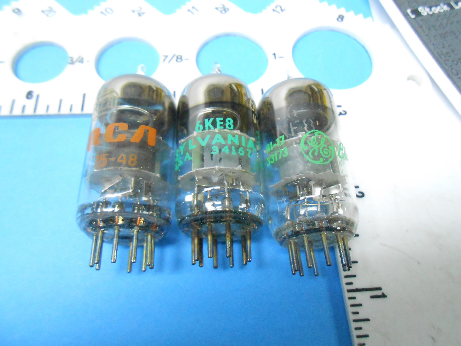 6KE8 VARIOUS ELECTON TUBE LOT OF FIVE PIECES EACH NEW OLD STOCK | eBay