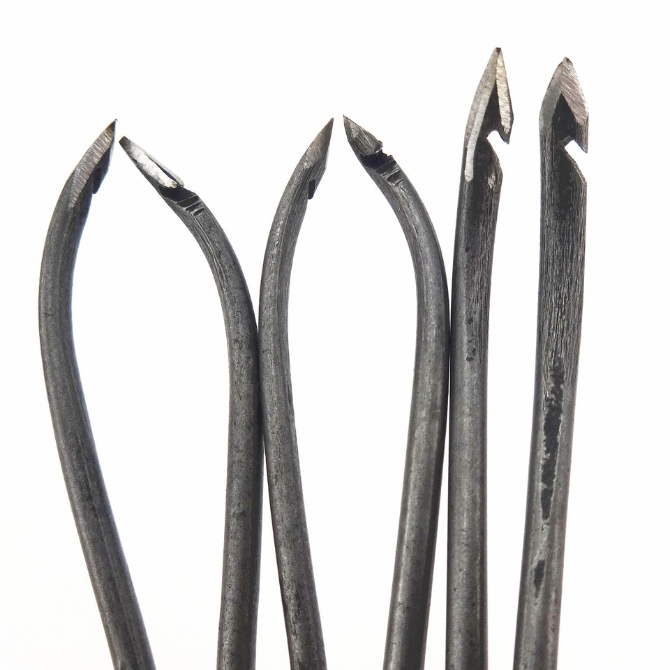 1pc 6# Leather Craft Shoemaker Cobbler Sewing Stitching Arc Hook Needle ...