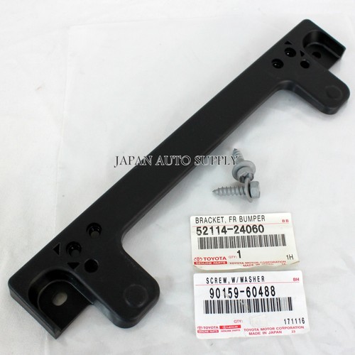 GENUINE OEM LEXUS 06-07 SC430 FRONT BUMPER LICENSE PLATE BRACKET ...