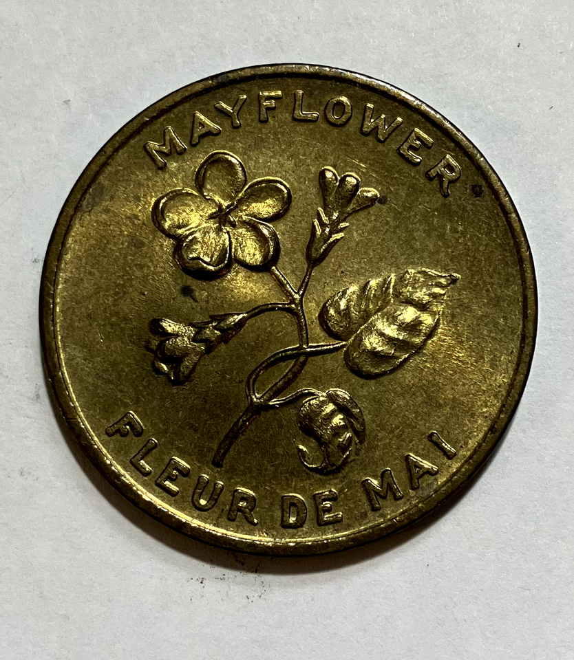 Nova Scotia Mayflower Shell Canada 1867 - 1967 Comemmorative Medal Coin ...