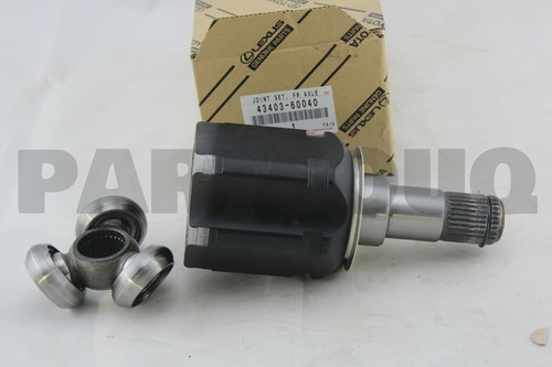 4340360040 Genuine Toyota JOINT ASSY, FRONT DRIVE INBOARD, RH/LH 43403 ...