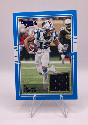 2020 Donruss Threads Dj Moore Patch Carolina Panthers | eBay