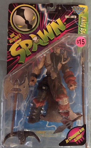 NEW 1996 McFarlane Toys VIKING SPAWN Series 5 Ultra Action Figure Ax ...