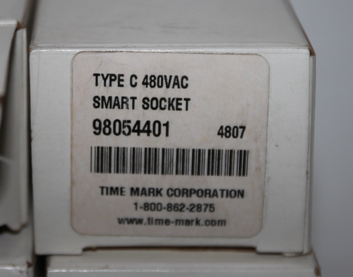 Time Mark SS-480 98054401 SMART SOCKET, TYPE C, 480 VAC | eBay