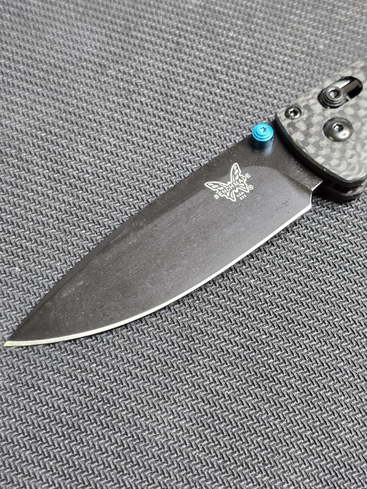 Benchmade 535-3 Bugout CPM-S90V / Carbon Fiber Pre Owned Excellent Cond ...