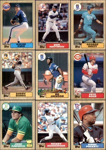 1987 Topps Baseball Complete Set (792) EXMINT to NM-MT or better ...