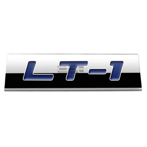 BUMPER STICKER METAL EMBLEM DECAL TRIM BADGE 3D POLISHED BLUE LETTERING ...