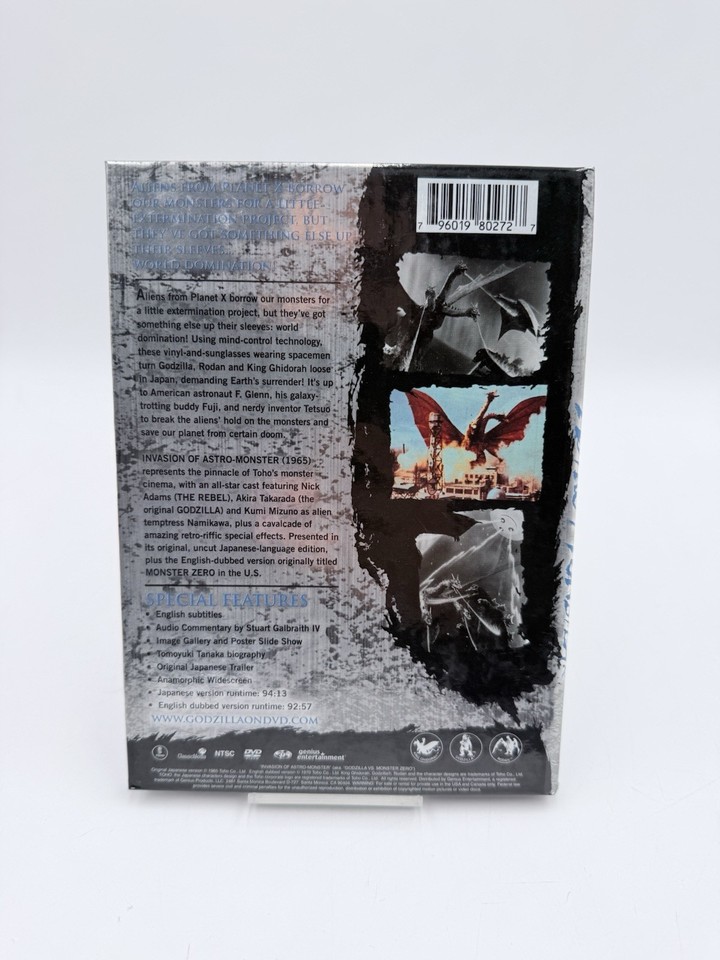 Godzilla Toho Master Collection Lot Of 5 Astro Raid Attack Mothra Mecha ...