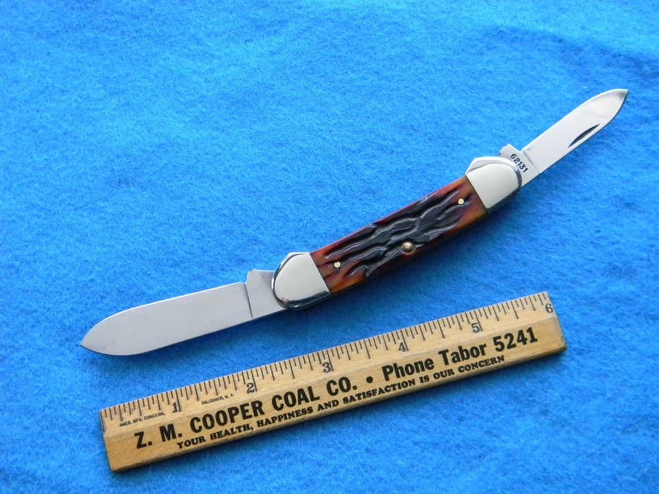 MInt, W. R. CASE, 2-blade CANOE pocketknife, model 62131, | eBay