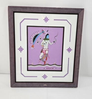 Justin Tso Navajo Painting, Native American | eBay