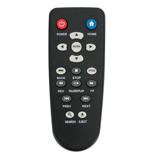 Replace Remote For WD Western Digital Elements TV HD Mini Live Plus ...