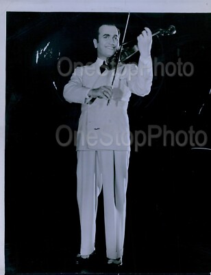 1935 David Rubinoff Famous Violinist Press Photo | eBay