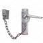 Security Door Handle Restricting Chain ~ LOCKING RING ~ Heavy Duty ...