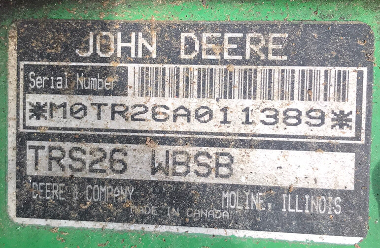 John Deere TRS26 Snowblower handlebar BOLTS [JD1] | eBay