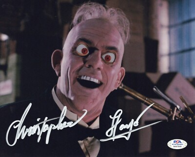 Christopher Lloyd autographed signed 8x10 photo PSA Who Framed Roger ...