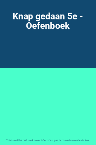 Knap gedaan 5e - Oefenboek de Unknown | eBay