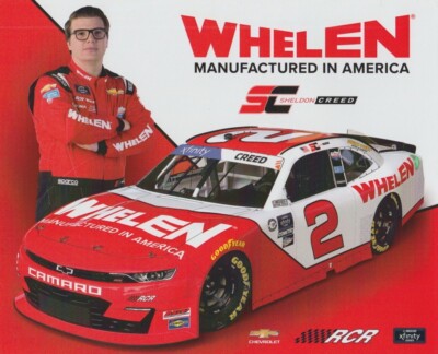 2023 Sheldon Creed Whelen Chevy Camaro NASCAR Xfinity Hero Card | eBay