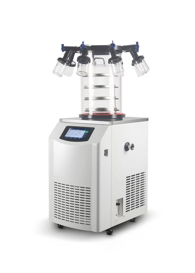 -60℃ Vacuum Freeze Dryer Lyophilizer Multi-Manifolds Freezing Drying Machine 4KG | eBay