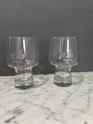 Vintage Montreal Expos Beer/Beverage Glass Goblets | eBay