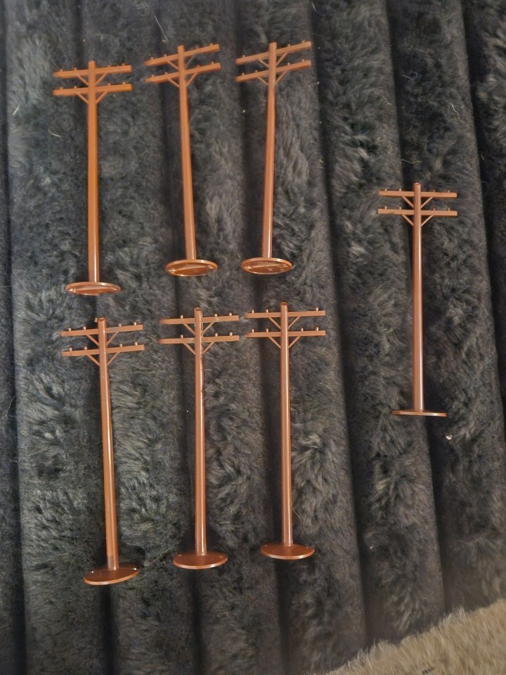 American Flyer Telephone Poles S Scale 1:64 | eBay