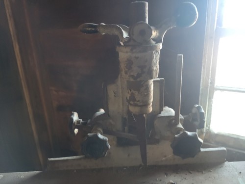 BARNES MORTISING MACHINE ORIGINAL ANTIQUE CAST IRON | eBay