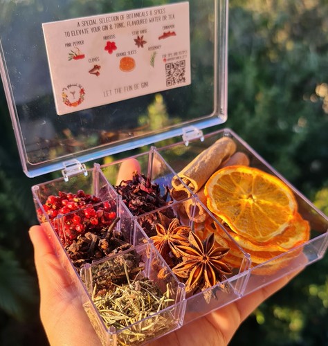 Gin herbs and botanicals set / Kit Gin for gin lovers / Drink infusions ...