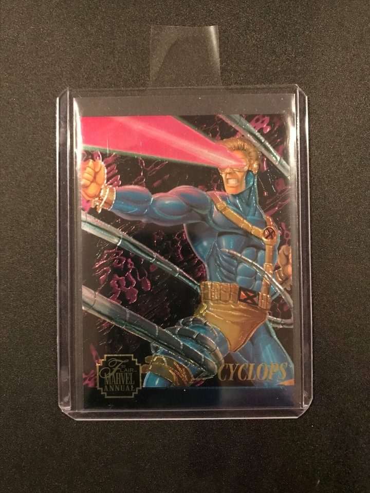 95 Flair Marvel Annual Chromium 1995 Singles-You Choose-Finish Your Set ...