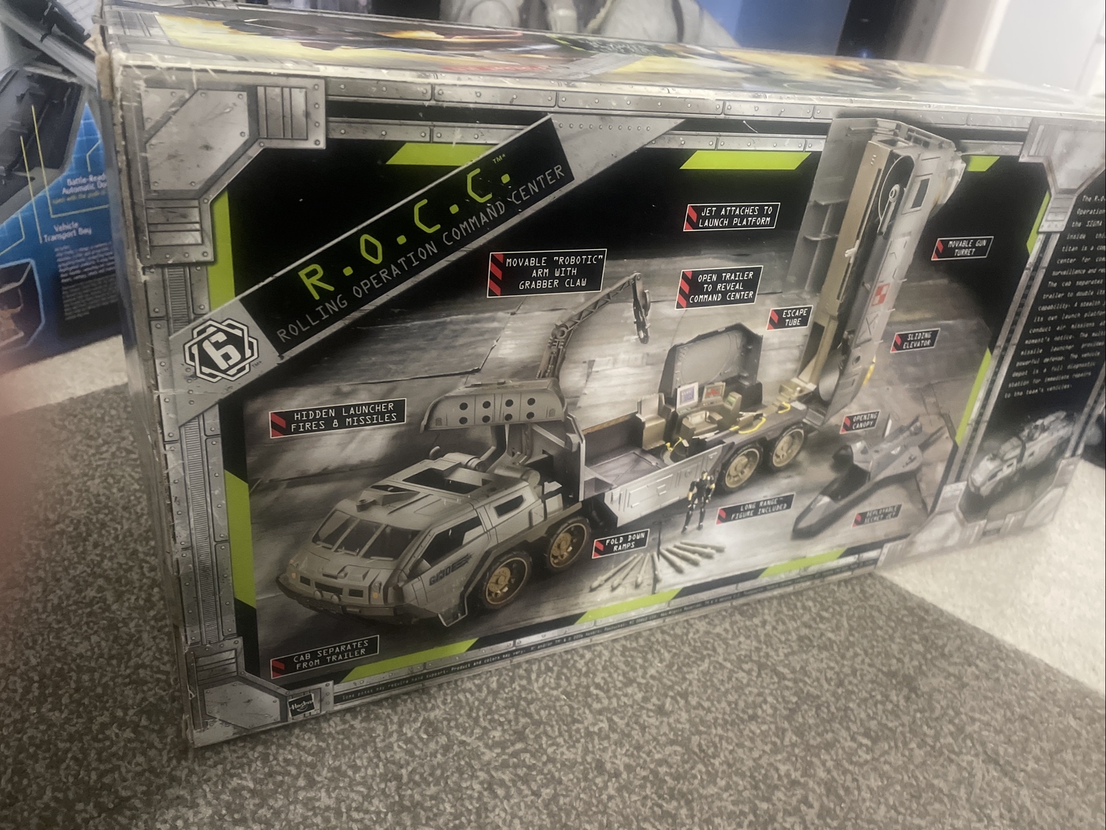 2006 GI Joe ROCC Rolling Operations Command Center W/ Jet Toy | eBay