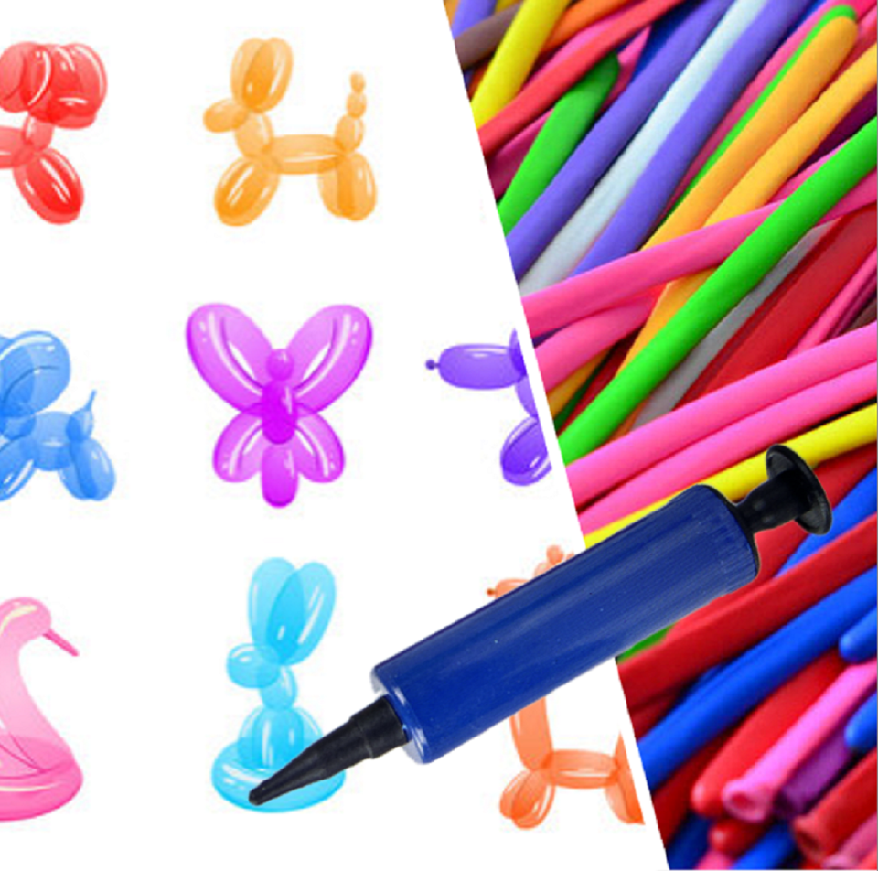 30Pc Balloon Modelling Kit - Balloon Animals - Clown Party Entertainer ...