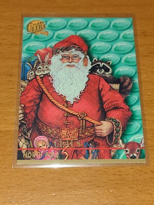 SANTA CLAUS 1994 NFL PROPERTIES CHRISTMAS FLEER ULTRA CARD | eBay