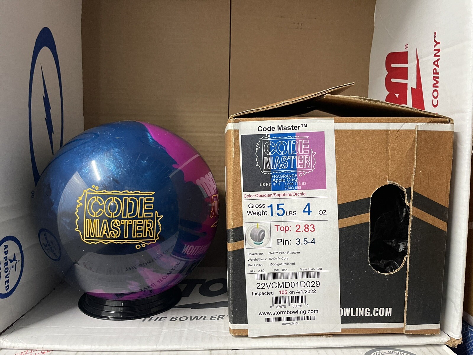 Storm Code Master 15lbs! Overseas! NIB! | eBay