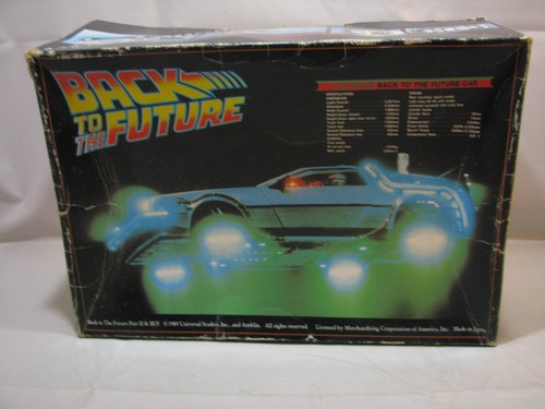 Back to the Future 2 - 3 1989 DeLorean Car IMX 1:24 Model Kit Movie ...
