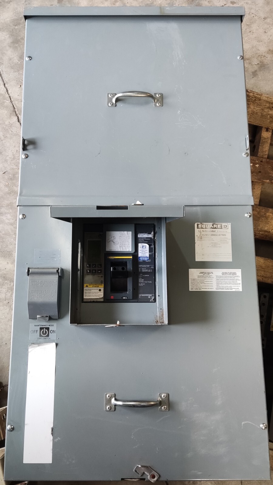 SQUARE D EZ METER PAK 1200A 3Phase 4 Wire 208/120V EZM31200GCBTMS | eBay