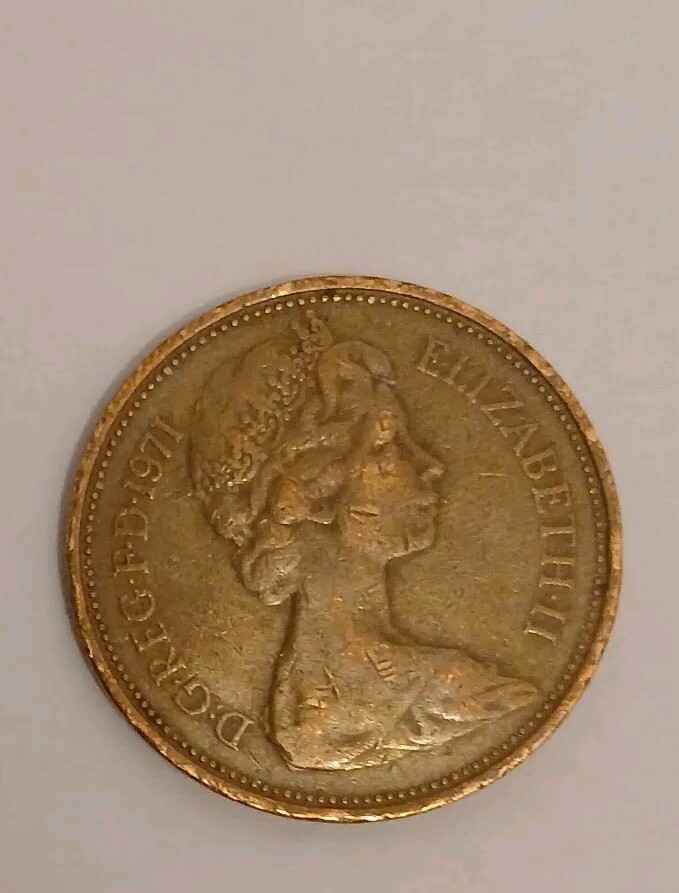 Very Rare 2p Coin - New Pence Coin (Collectable Two Pence Pre 1983 coin ...