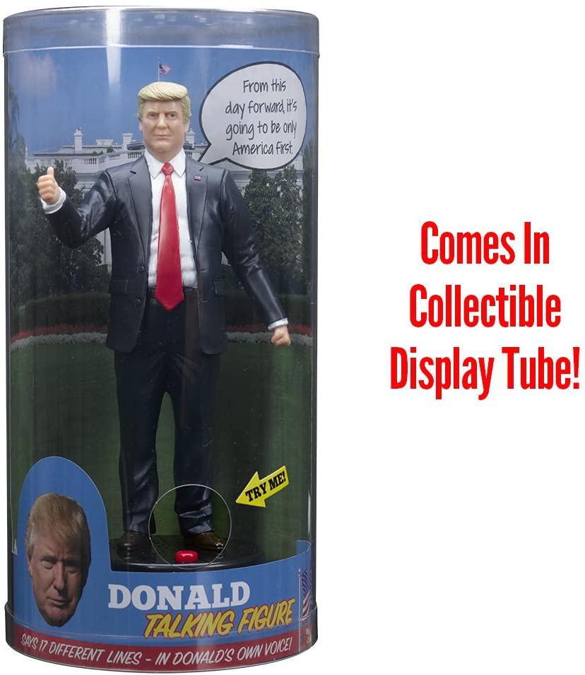 Donald Trump Talking Figure - Says 17 Different Audio Lines in TRUMPS ...