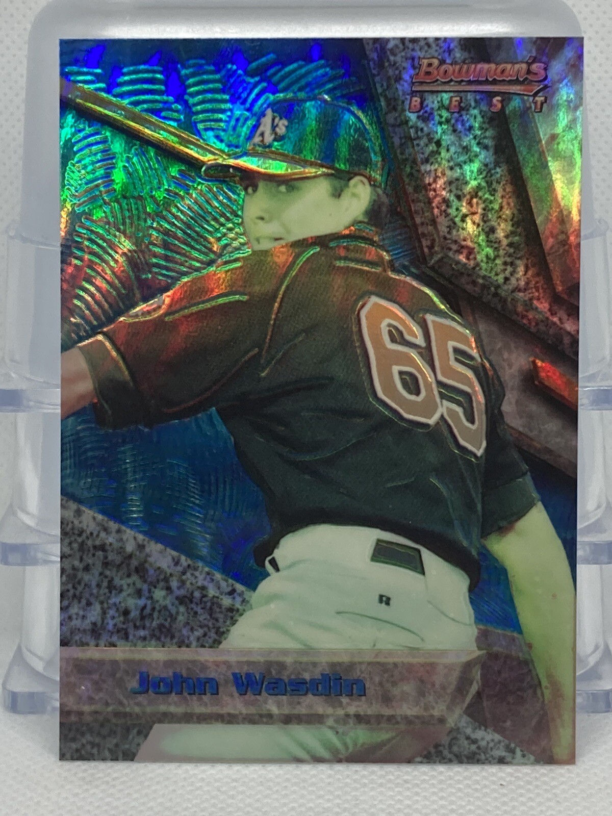 1994 Bowman's Best - John Wasdin #49 Blue Refractor (RC) for sale ...