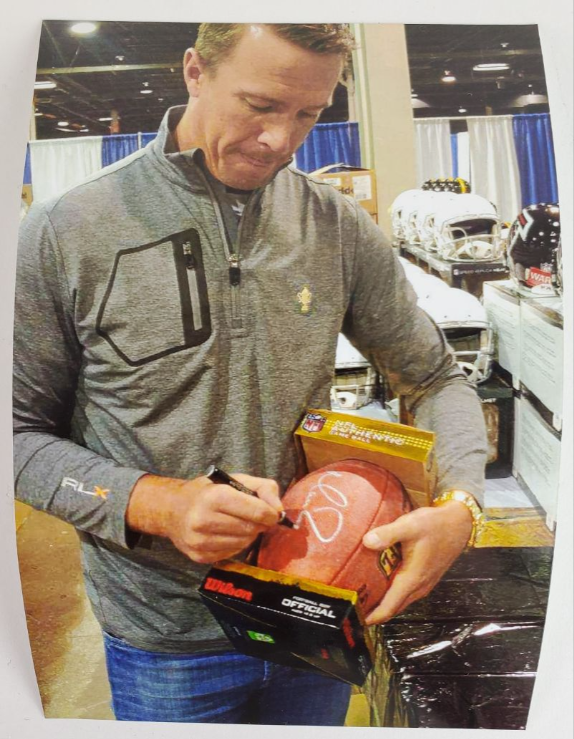 Matt Ryan Signed/Autographed Official Wilson NFL "The Duke" Game ...