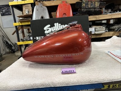 Harley superglide Dyna centerfill gas fuel tank 1991-03 91-03 Stock Fxd ...
