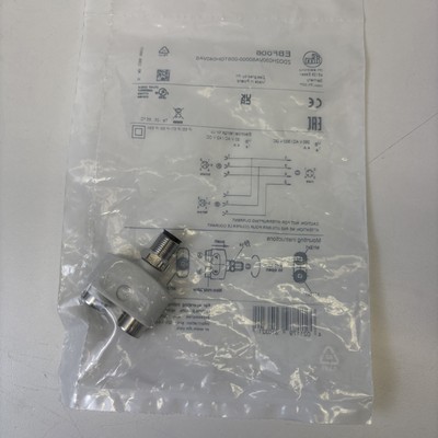 IFM EBF006 Y/T Splitter Connector 4 pin M12 M12 Male to 2x3-Pin M12 ...