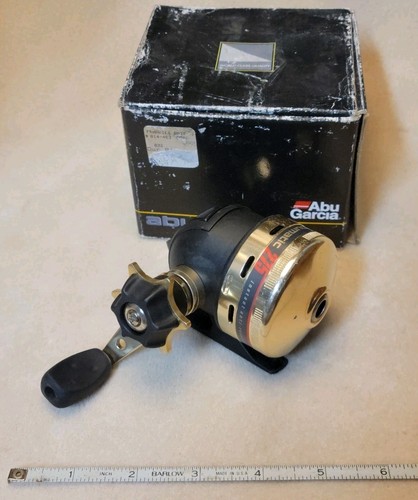 Abu Garcia Abumatic 275 Spincast Fishing Reel Vintage Gold w/box | eBay