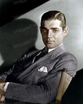 8x10 Print Clark Gable Handsome Colorized Seated Portrait #CG1 | eBay
