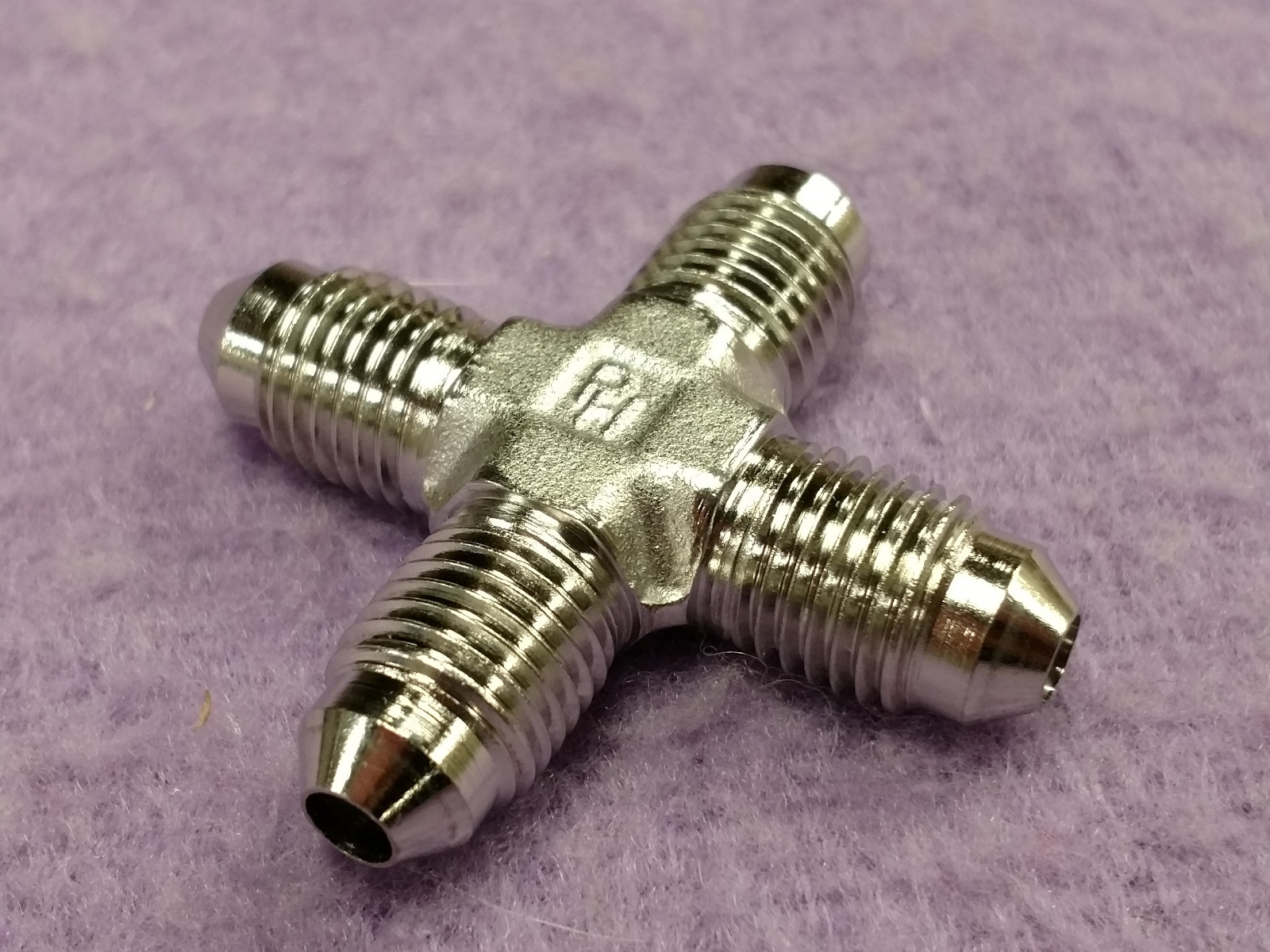 Stainless Steel -- Parker 1/4" JIC Union Cross -- 4 KTX-SS | eBay