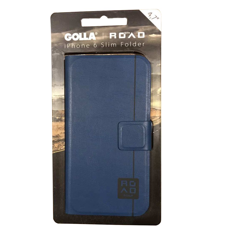 Golla iPhone 6, On The Road Slim Folder - Blue - G1724 | eBay