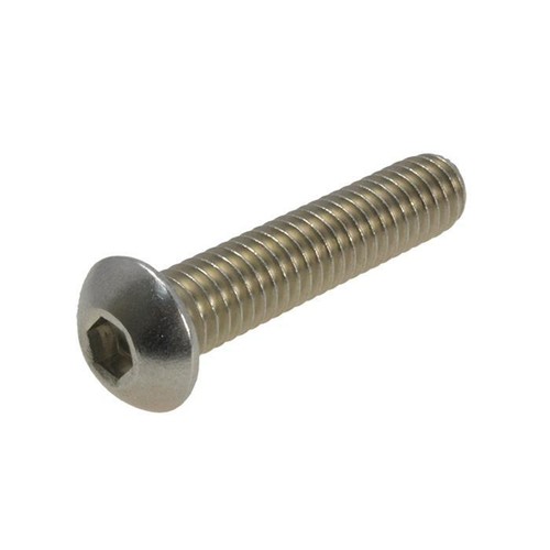 Pack of 75 Stainless 304 Button Socket Screw 8-32 TPI UNC x 1/4 ...