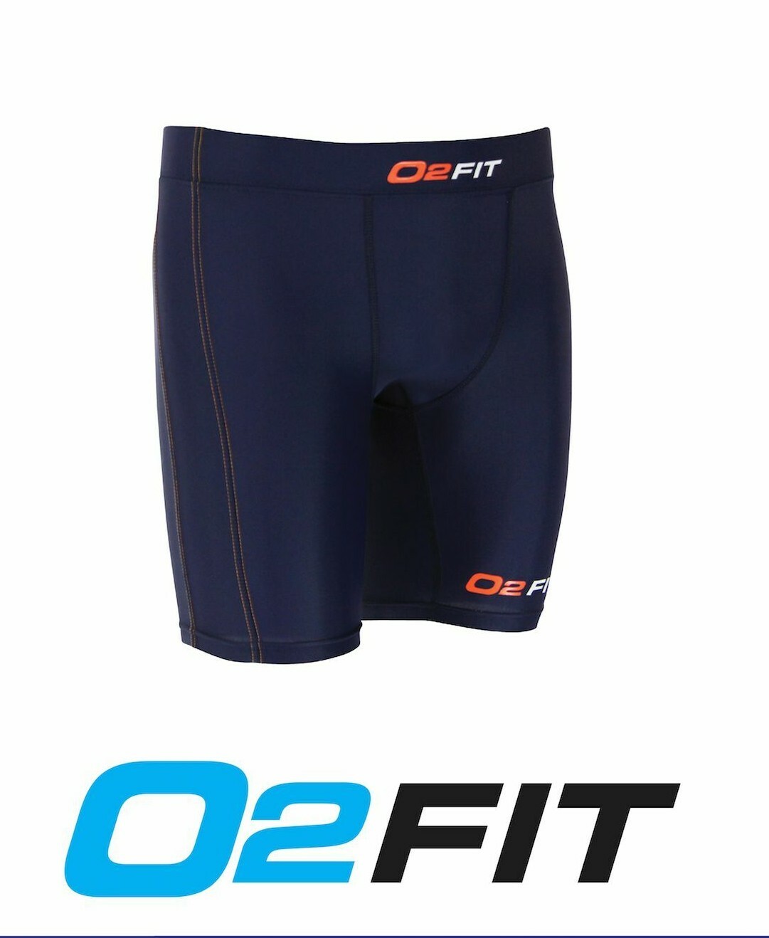 Mens Navy Compression Shorts New Sports Gym Run Base Workout Layers ...