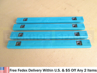 JCB PARTS - TOP WEAR SLIDES FOR EXTENDING DIPPER 4 PCS. (PART NO. 123/ ...